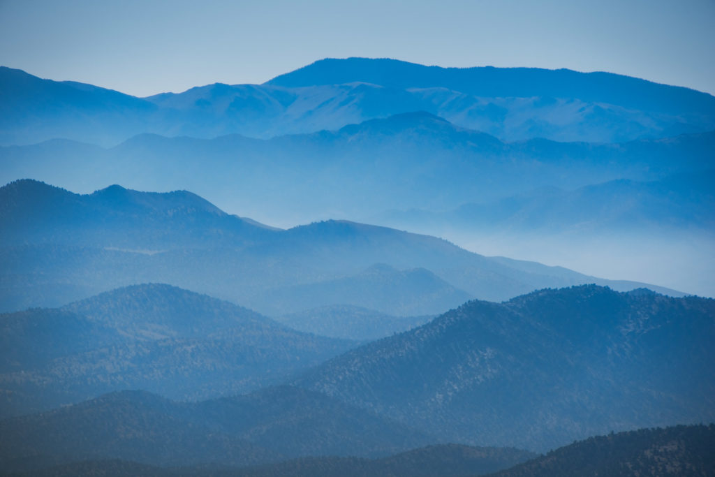 Landscape of Blue Layers – Harold Davis