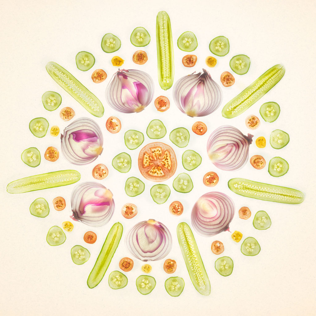 Making Mandalas from Fruits and Vegetables – Harold Davis