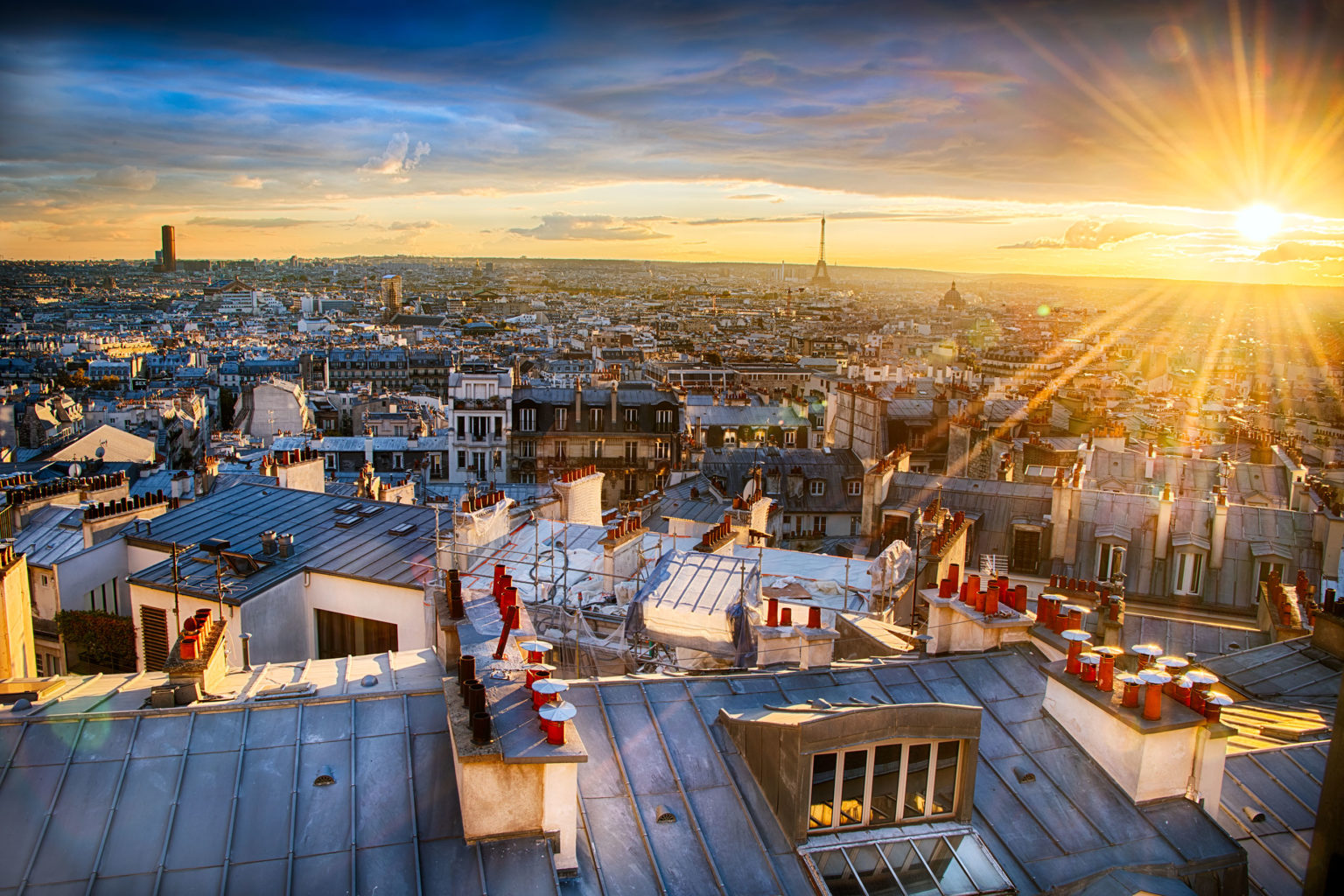 Rooftops of Paris Redux – Harold Davis